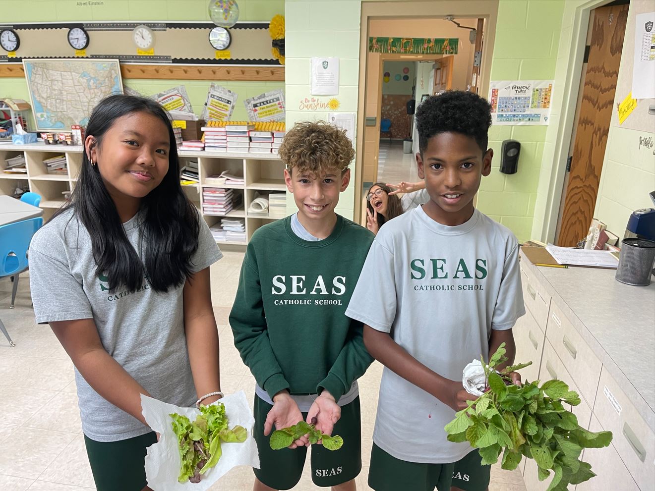 Our First Harvest - Elizabeth Ann Seton Catholic School